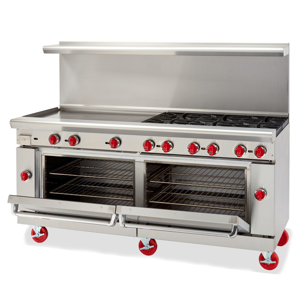 72-Inch Green Flame Range - American Range