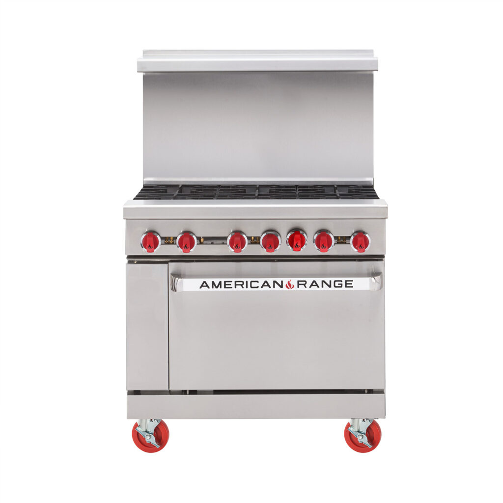 36-Inch Green Flame Range - American Range