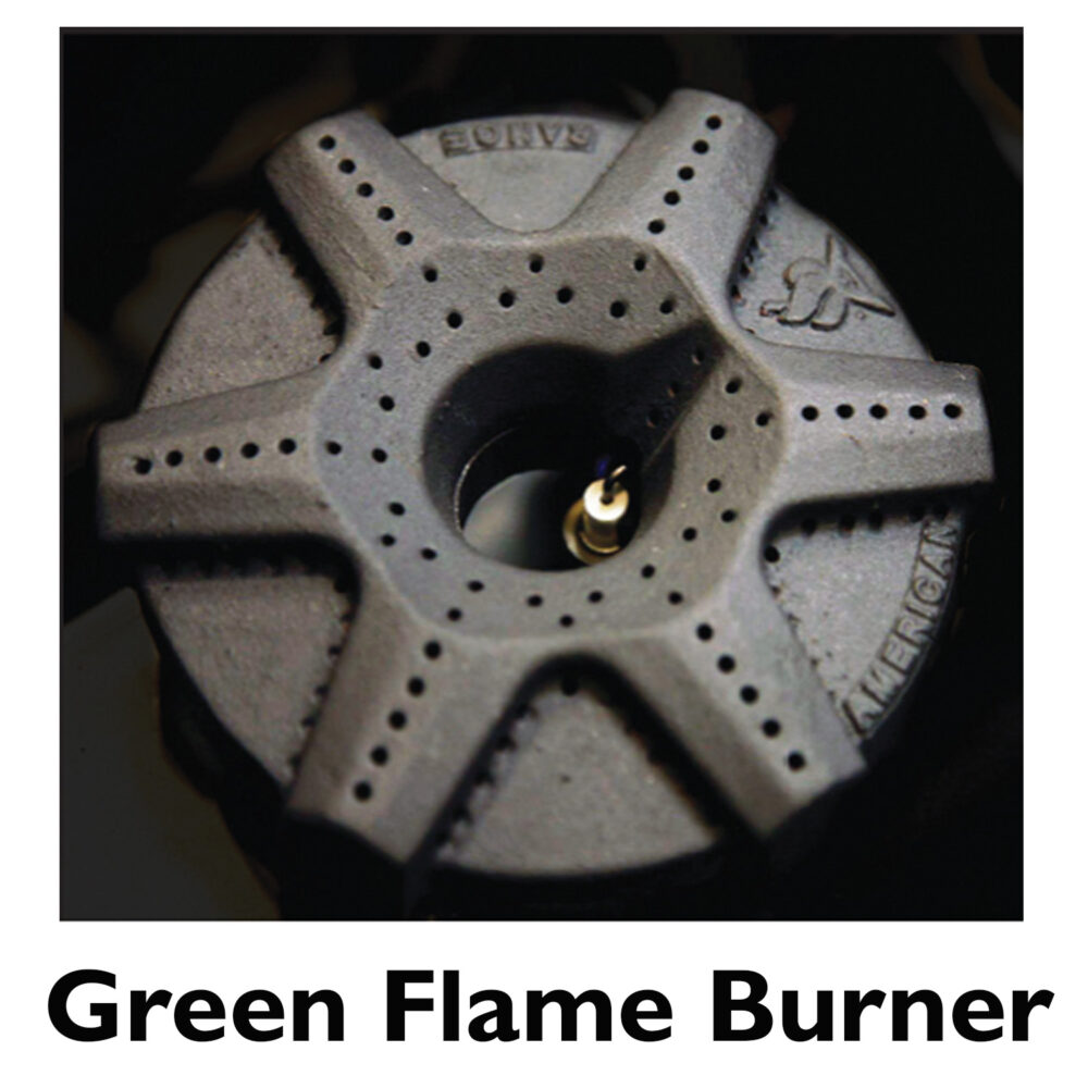 72-Inch Green Flame Range - American Range