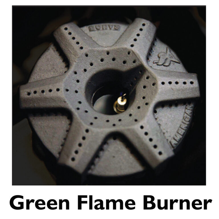 24-Inch Green Flame Range - American Range